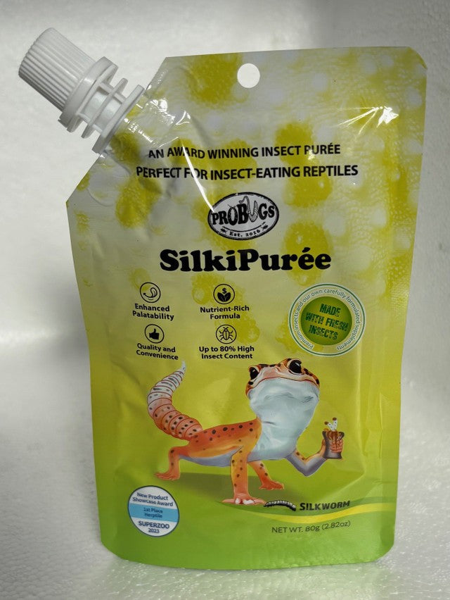 PROBUGS SILKWORM PUREE 80G – Campbelltown Pet & Aquarium Centre Pty Ltd