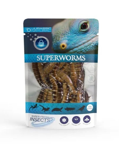 JURASSIC NATURAL SUPERWORM 20G PACK – Campbelltown Pet & Aquarium ...