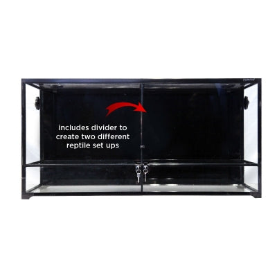 REPTILE ONE RTF-1200HTD TERRARIUM W/DIVIDE 120X45X60CM – Campbelltown ...