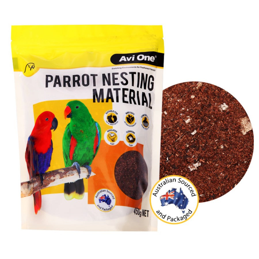 AVI ONE PARROT NESTING MATERIAL 450G – Campbelltown Pet & Aquarium Centre Pty Ltd
